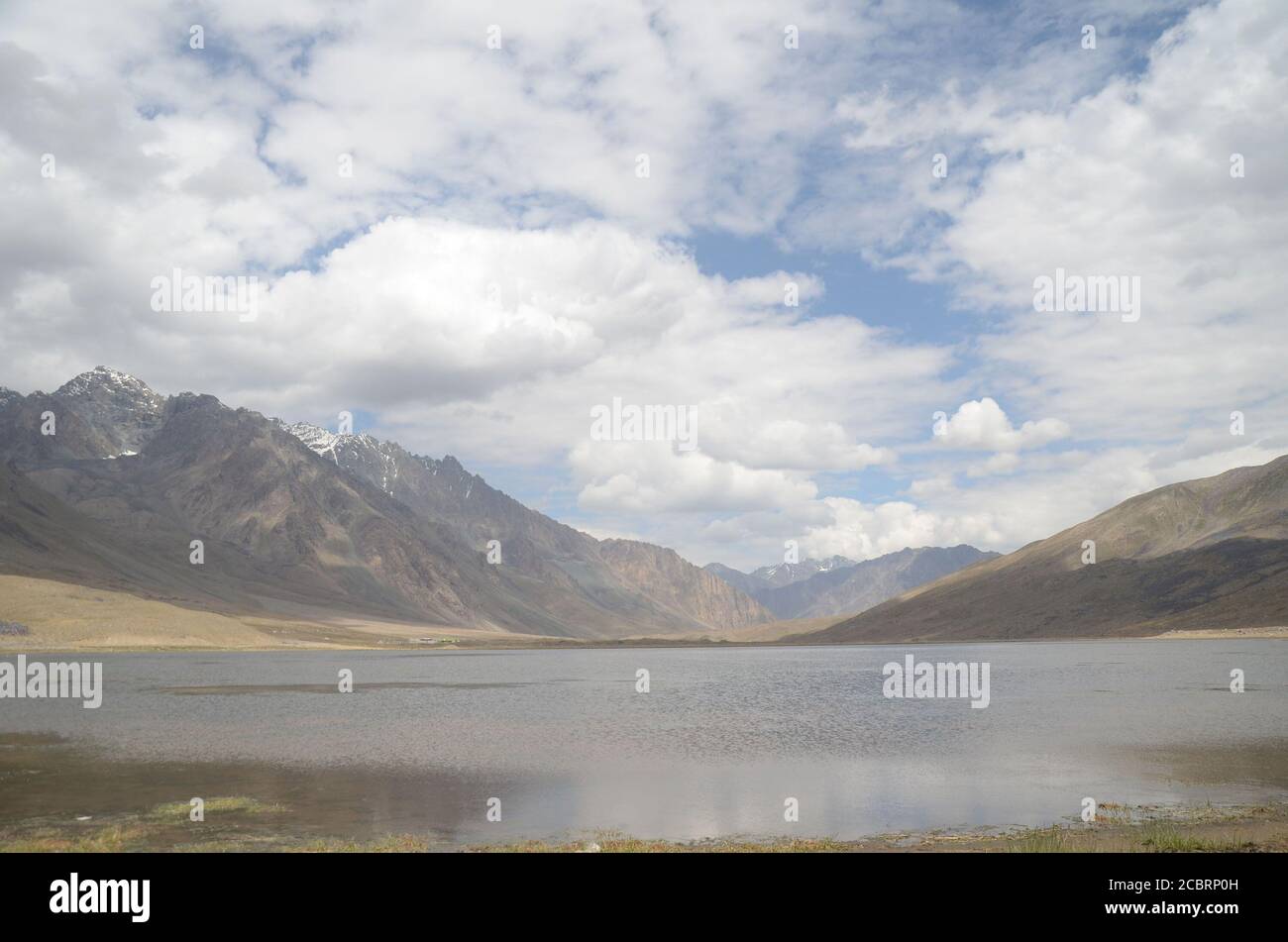 Chitral, Pakistan. 06th Aug, 2020. A mesmerizing view of Shandur Lake ...