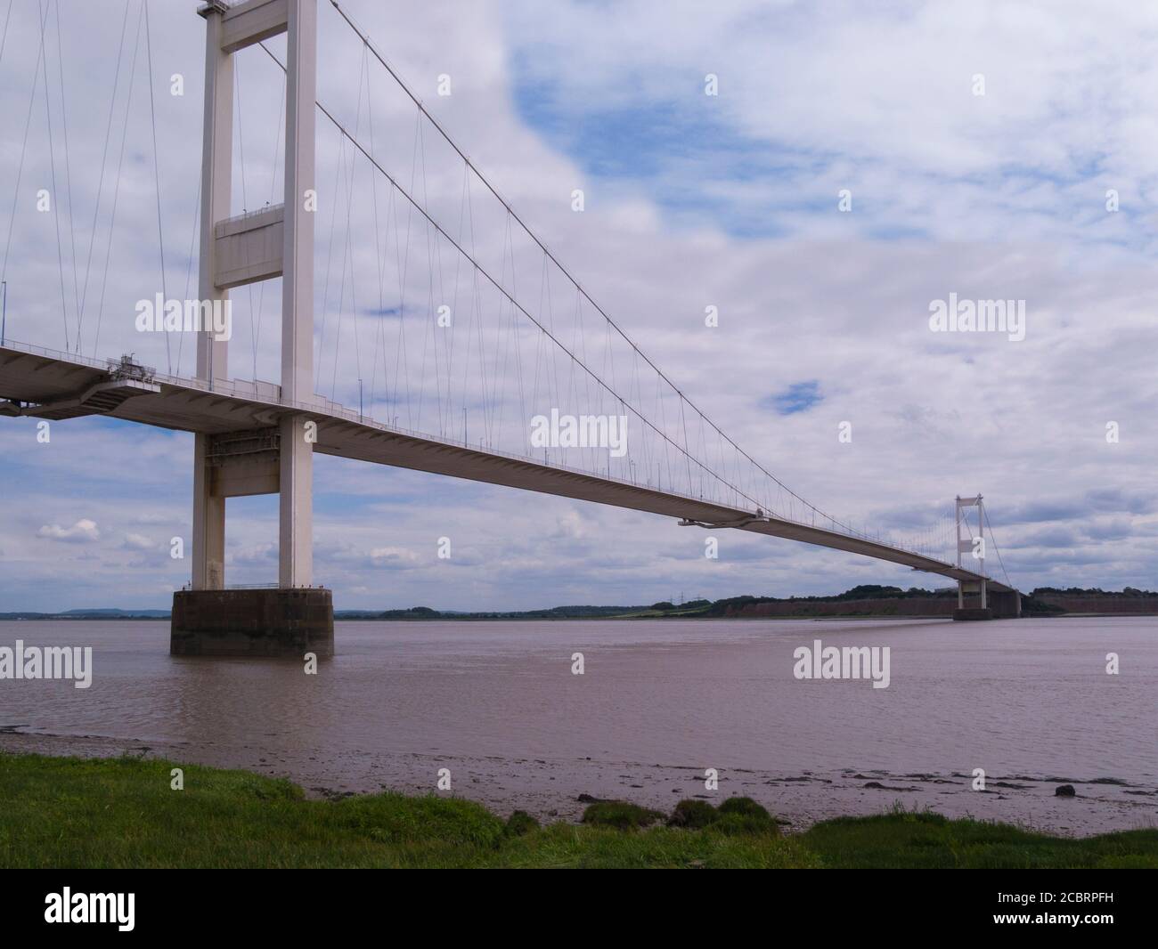 Old Severn Road Bridge Chepstow Monmouthshire South Wales UK opened ...