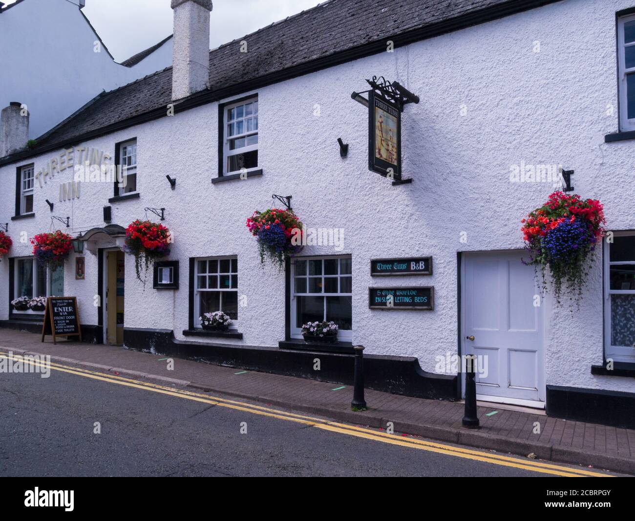 Three Tuns Inn Bridge Street Chepstow Monmouthshire South Wales UK with ...
