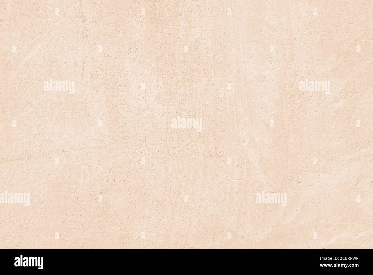 Beige wall of the building. Rough plaster surface. Abstract background ...