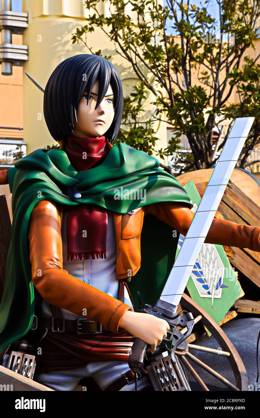 Shingeki No Kyojin Mikasa Chibi