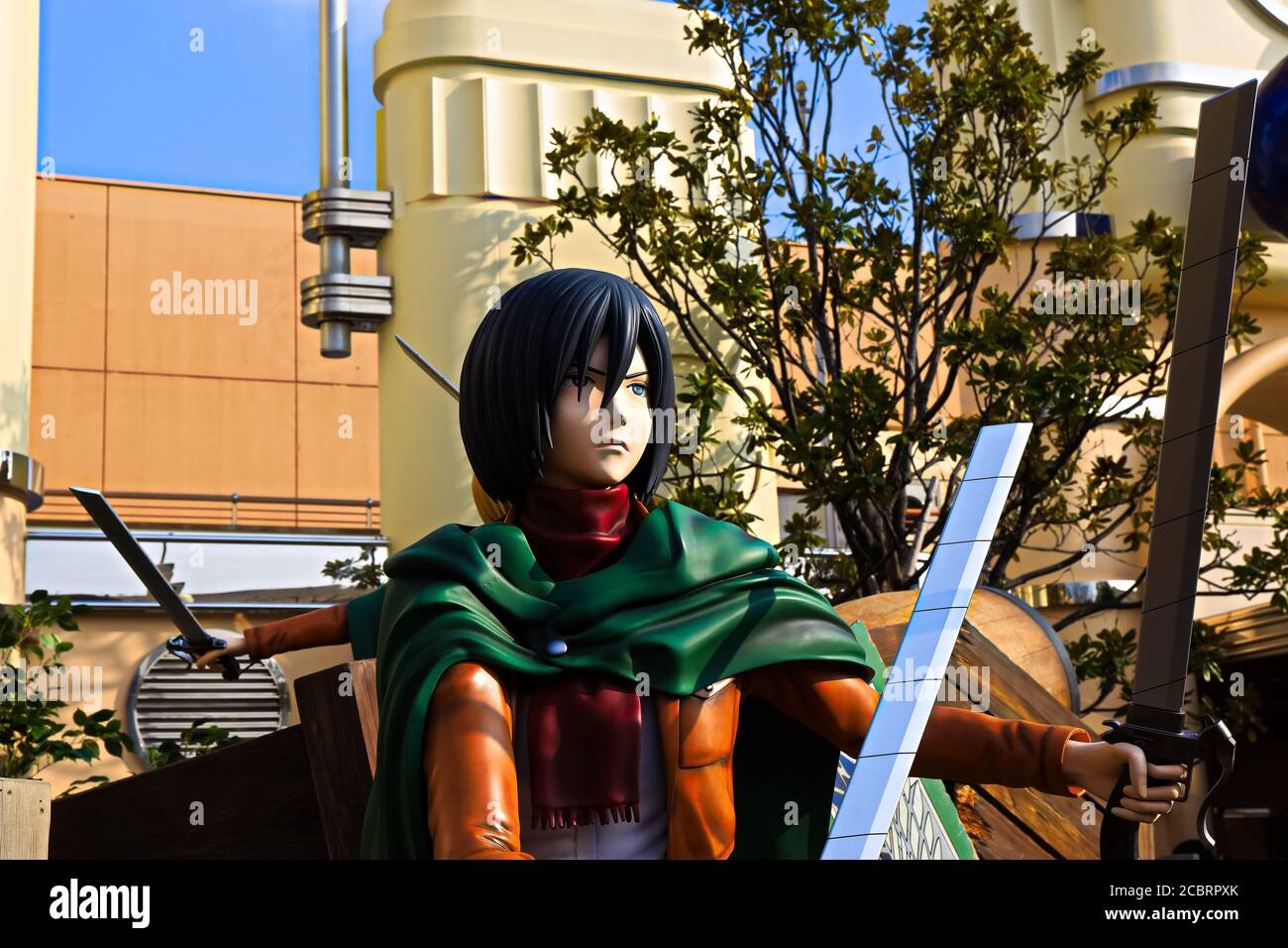 Mikasa from attack on titan hi-res stock photography and images - Alamy