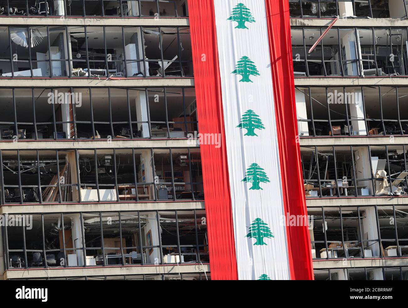 Aftermath beirut blast hi-res stock photography and images - Alamy