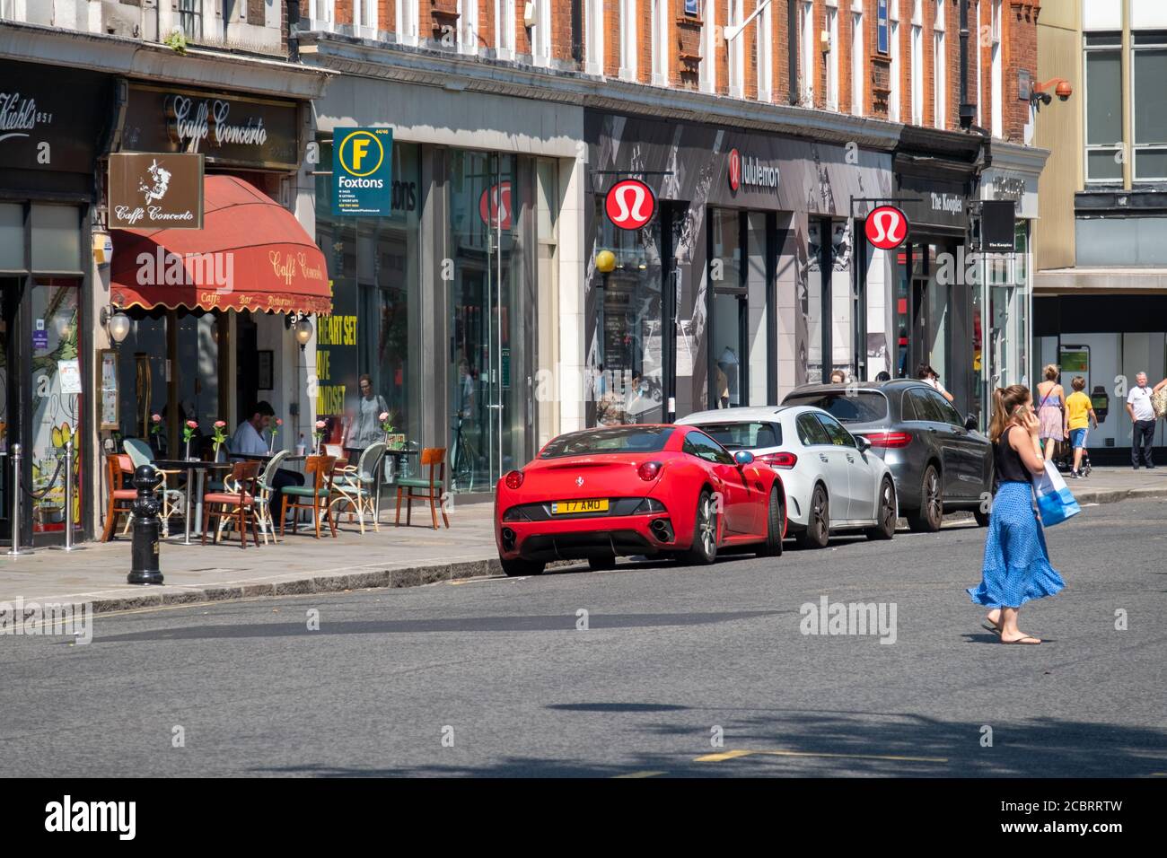London row shops hi-res stock photography and images - Alamy
