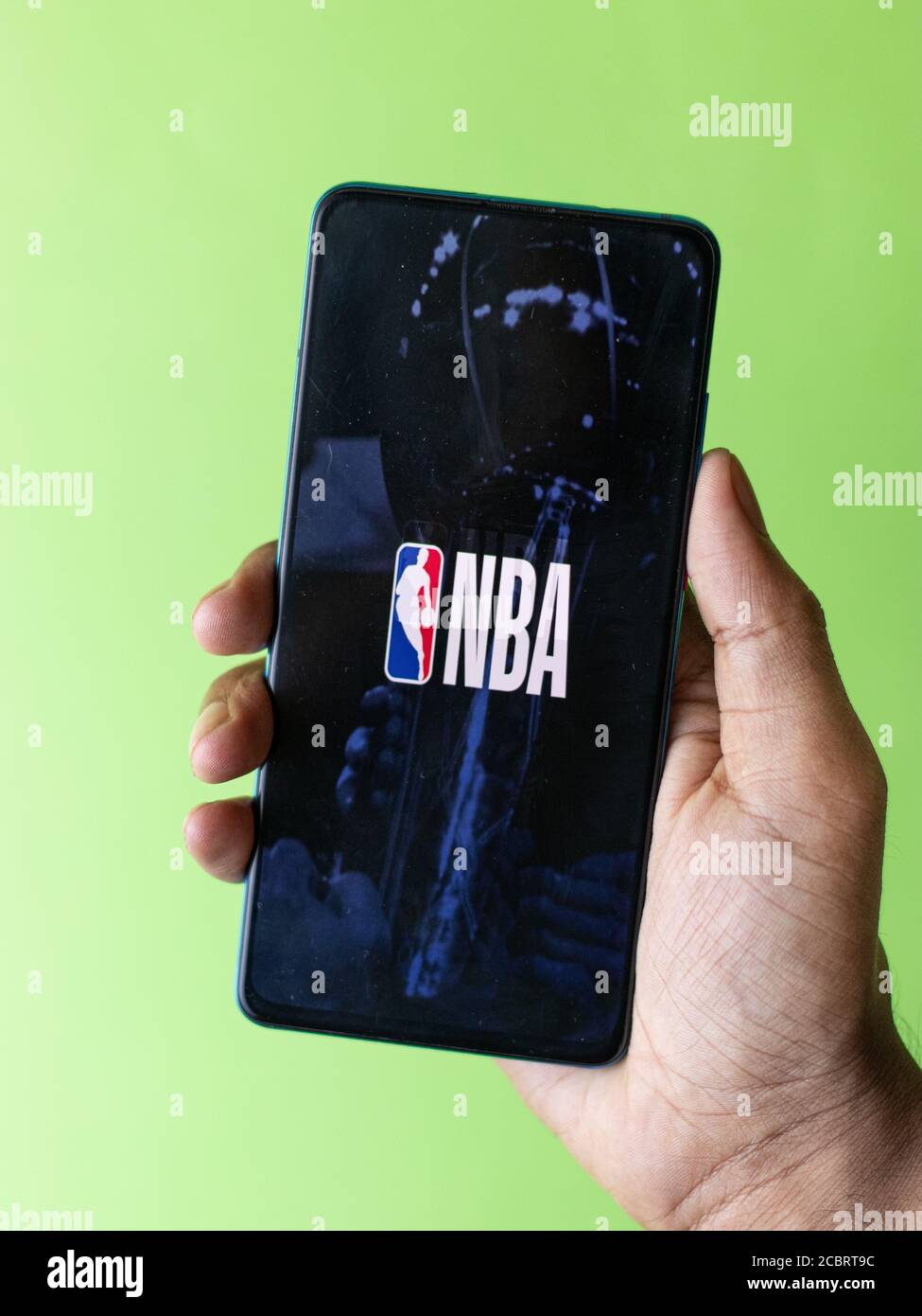 Nba logo hoop hi-res stock photography and images - Alamy