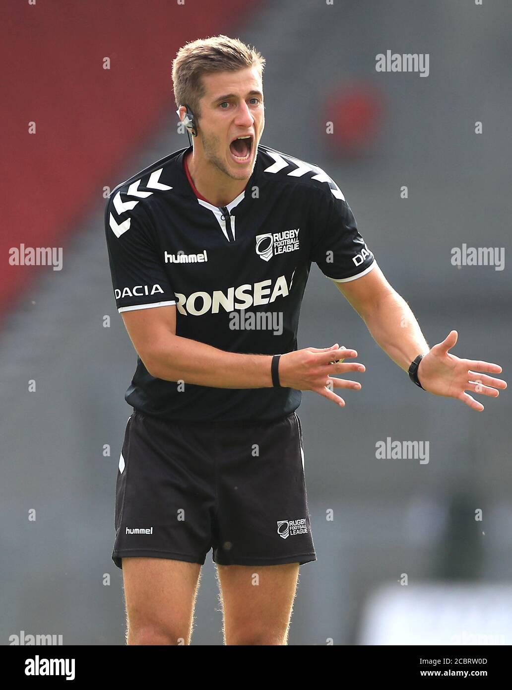 Referee Chris Kendall during the Betfred Super League match at The ...