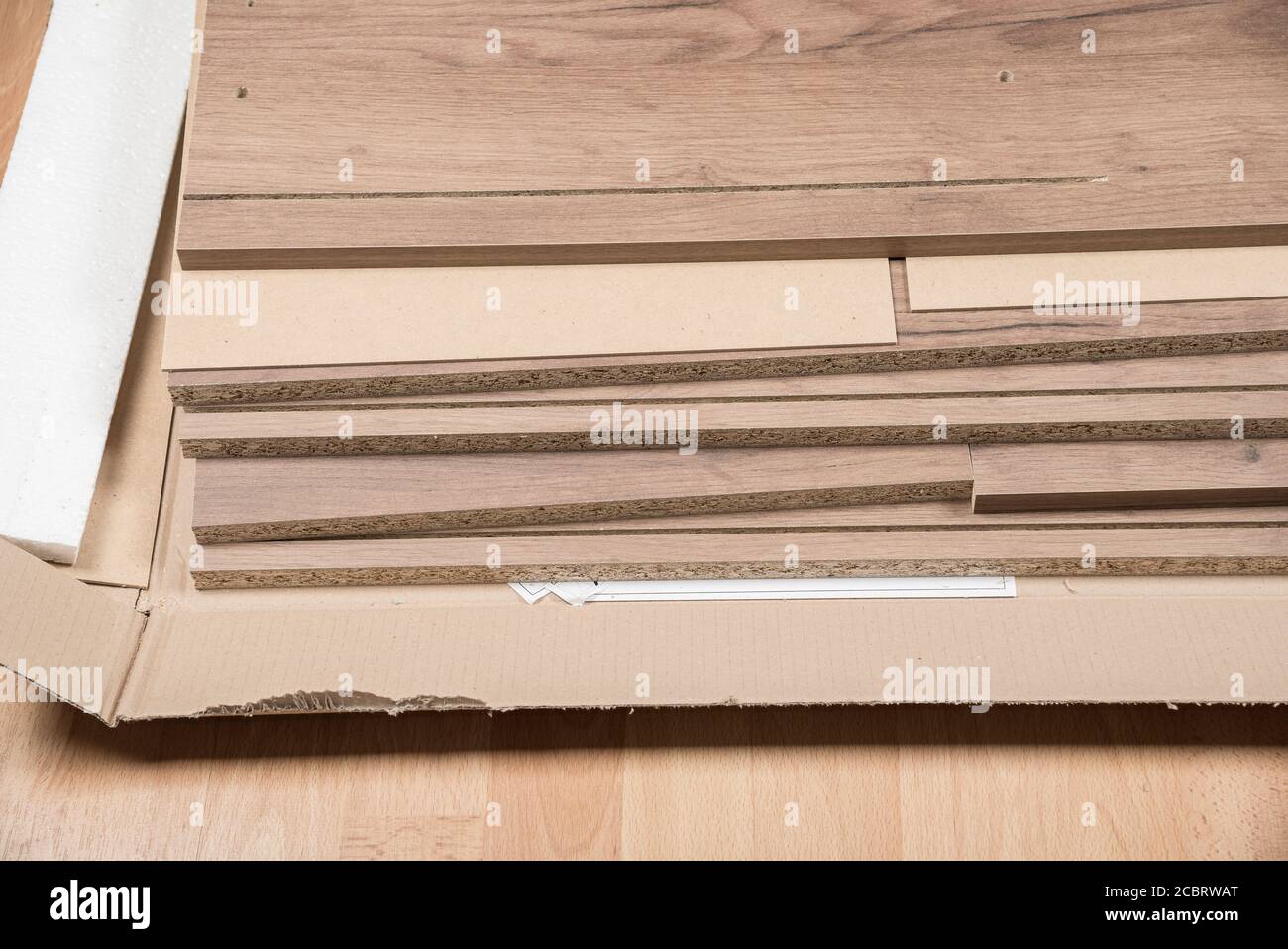 Putting together self assembly furniture.Diy concept Stock Photo - Alamy