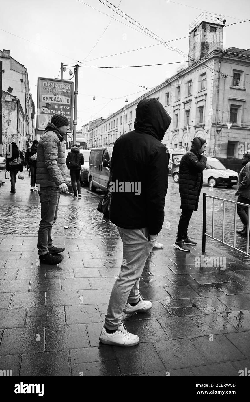 Smoke break hi-res stock photography and images - Alamy