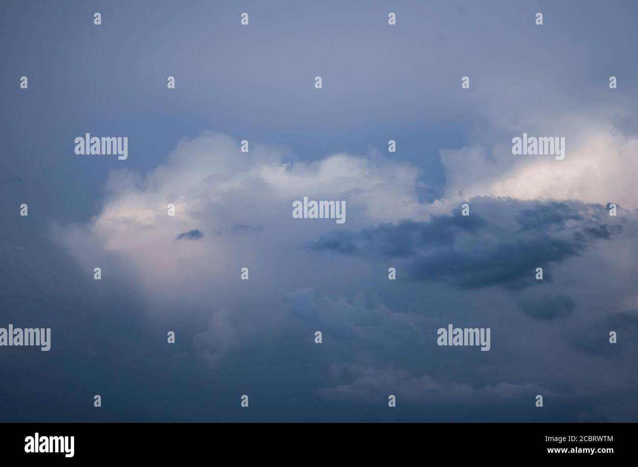 clouds at sunset when it is almost dark Stock Photo - Alamy