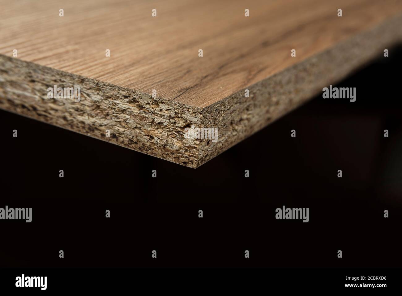 Particleboard is economy material for a furniture Stock Photo - Alamy