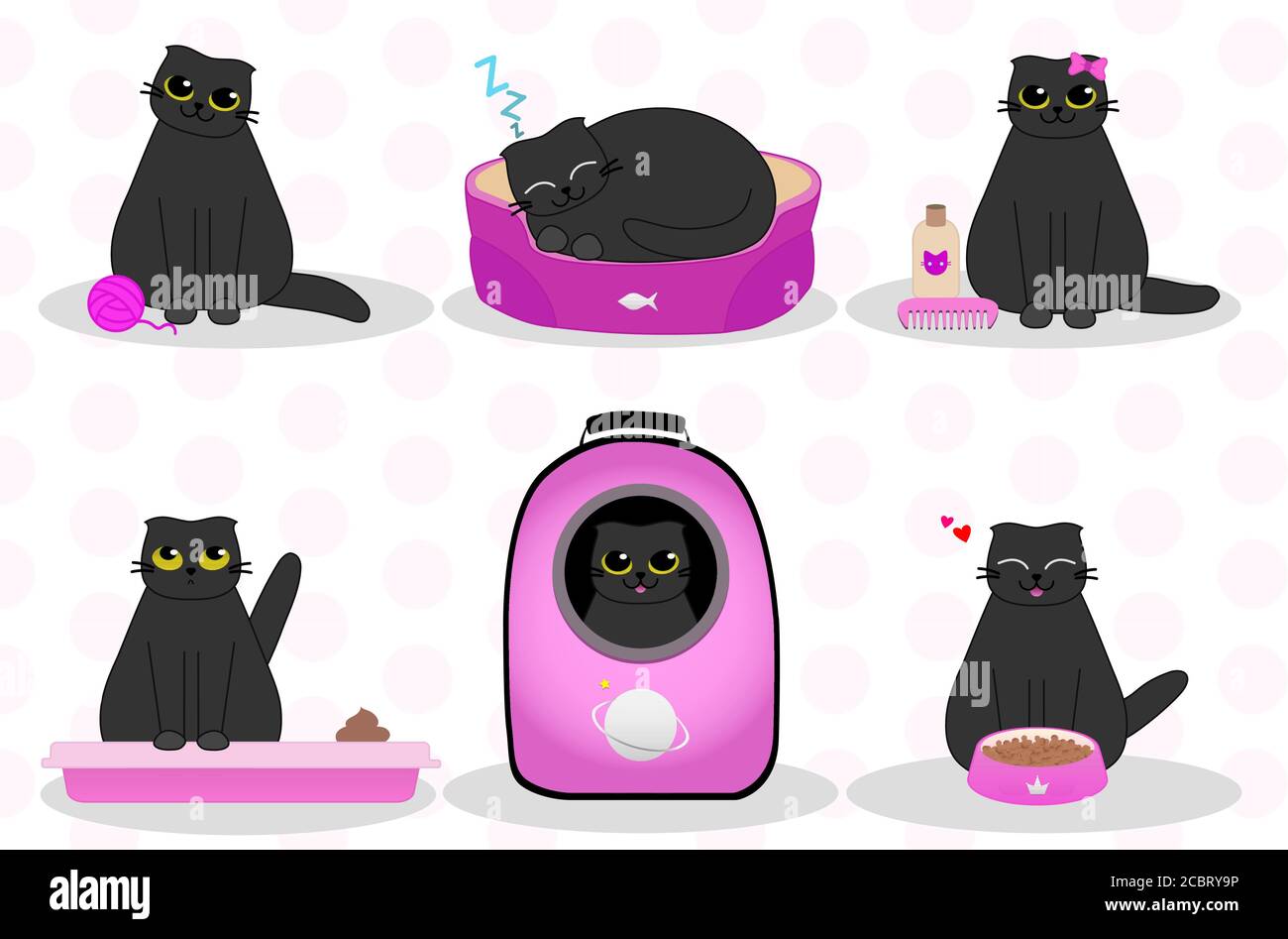 Cats poo Stock Vector Images - Alamy