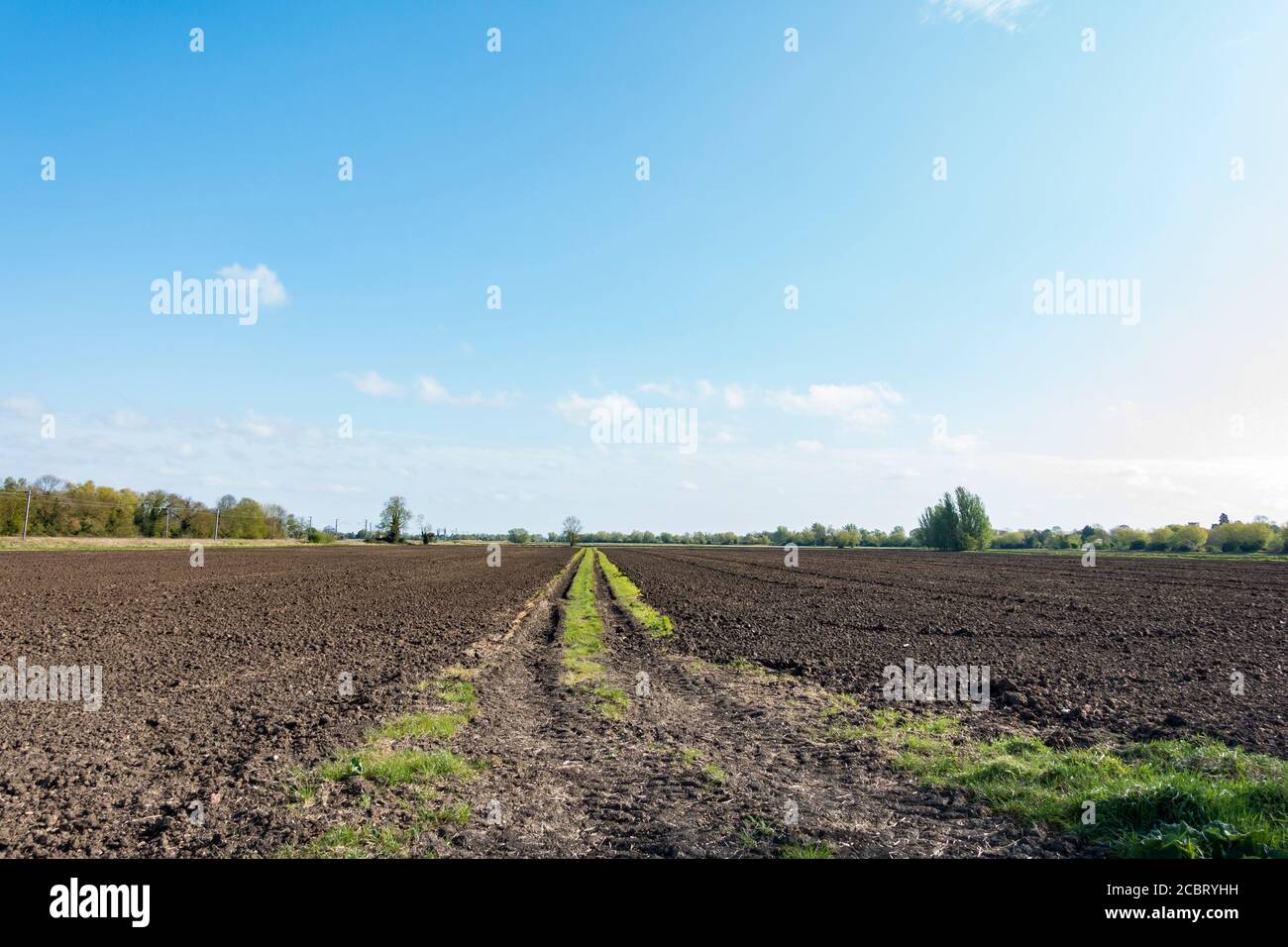ploughed and tilled fields ready for sowing crops Stock Photo - Alamy