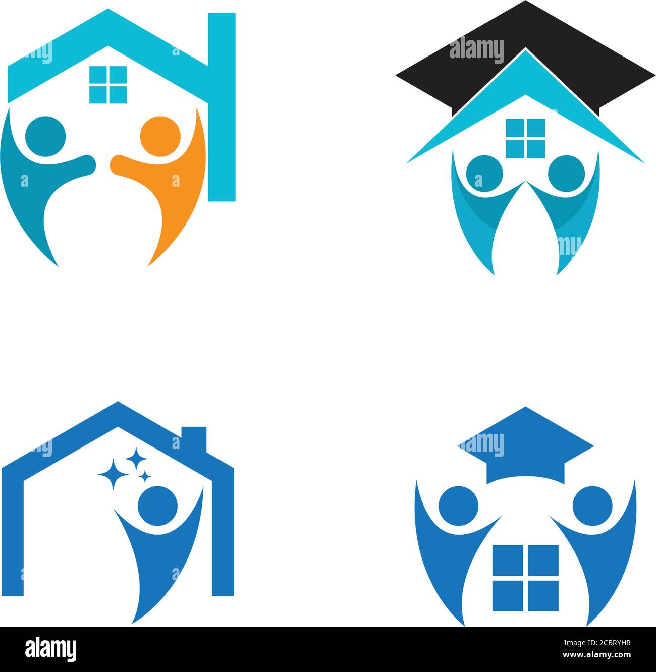Homeschooling logo hi-res stock photography and images - Alamy