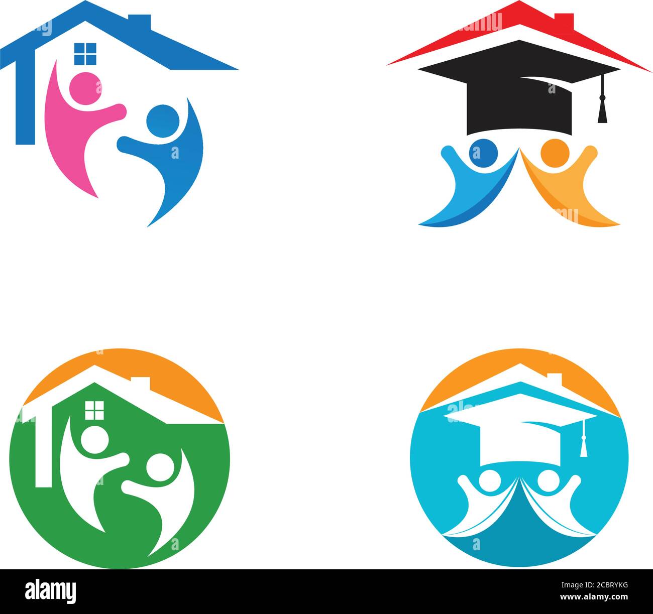Homeschooling logo hi-res stock photography and images - Alamy
