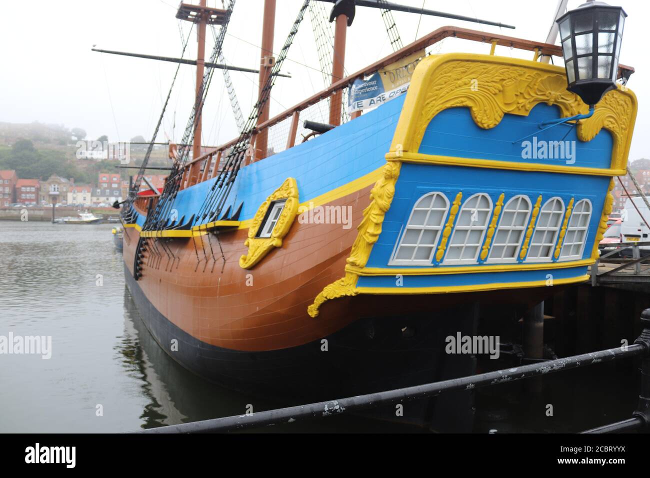 REPLICA OF CAPTAIN COOKS SHIP THE ENDEAVOUR,WHITBY,NORTH YORKSHIRE ...