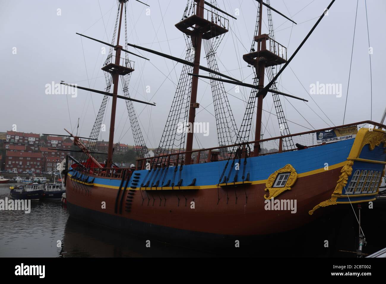Replica of captain cooks endeavour hi-res stock photography and images ...