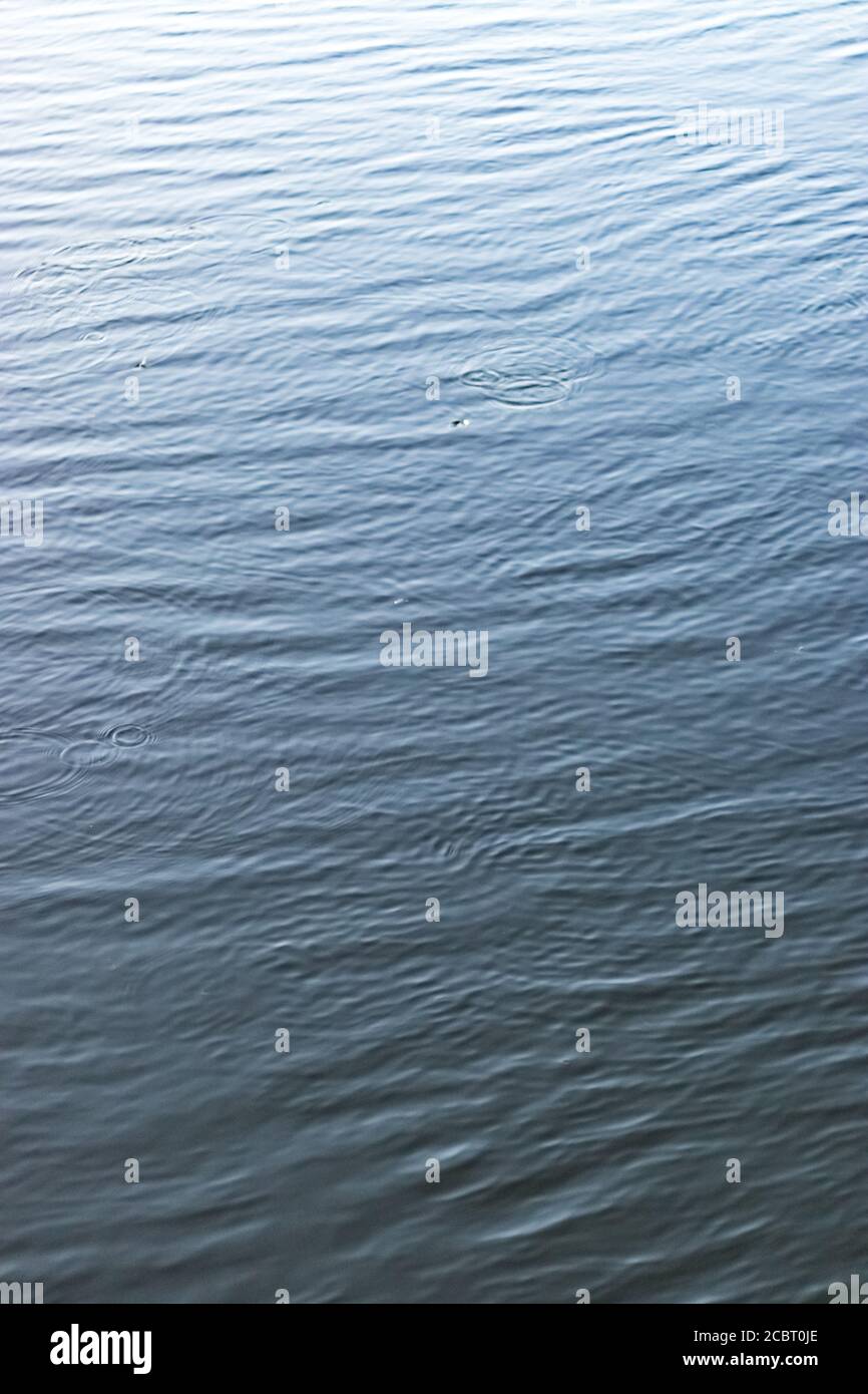 Blue texture of water in a pond Stock Photo - Alamy