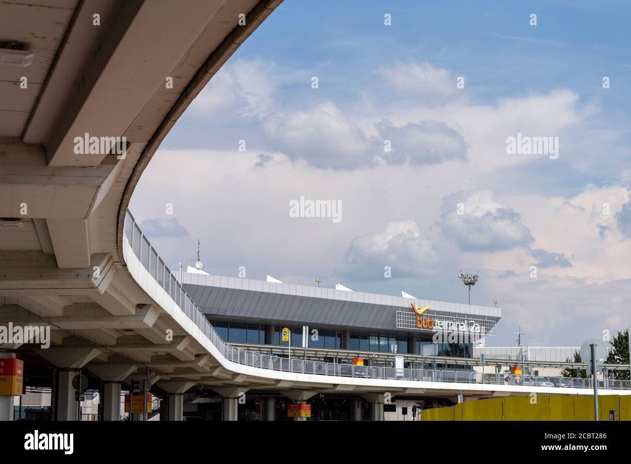 Budapest, Hungary - 08 15 2020: Terminal 2A at the Ferenc Liszt ...