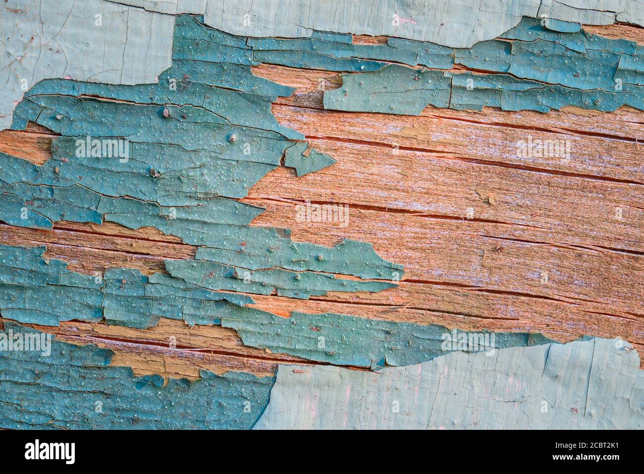 bright vintage wood texture with ripped paint and cracked background ...