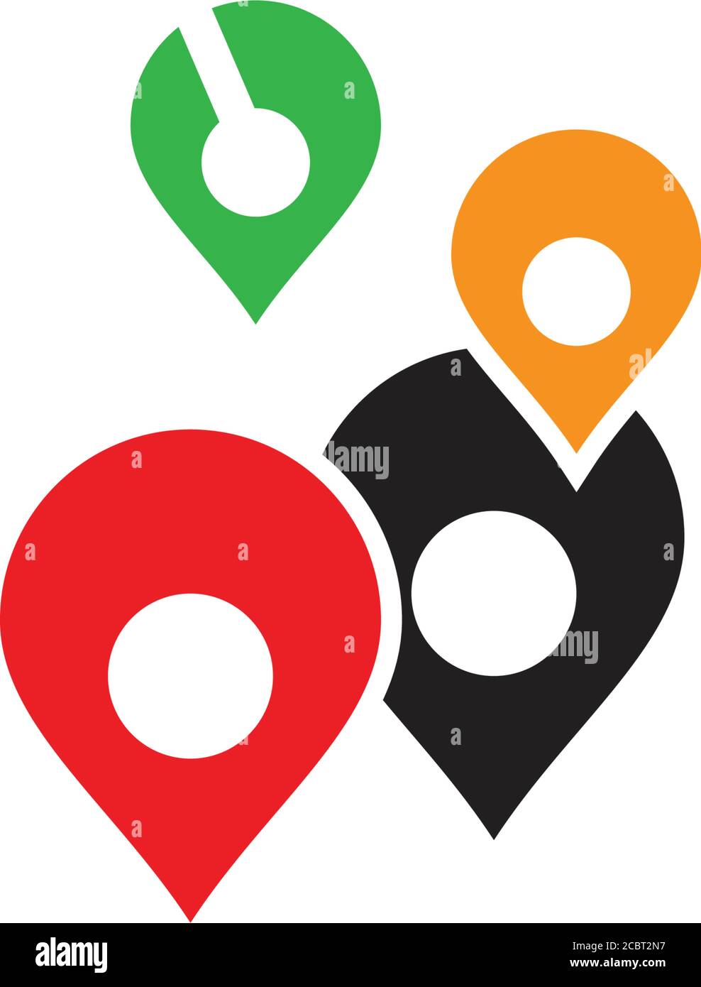Location point Logo vector template Stock Vector Image & Art - Alamy