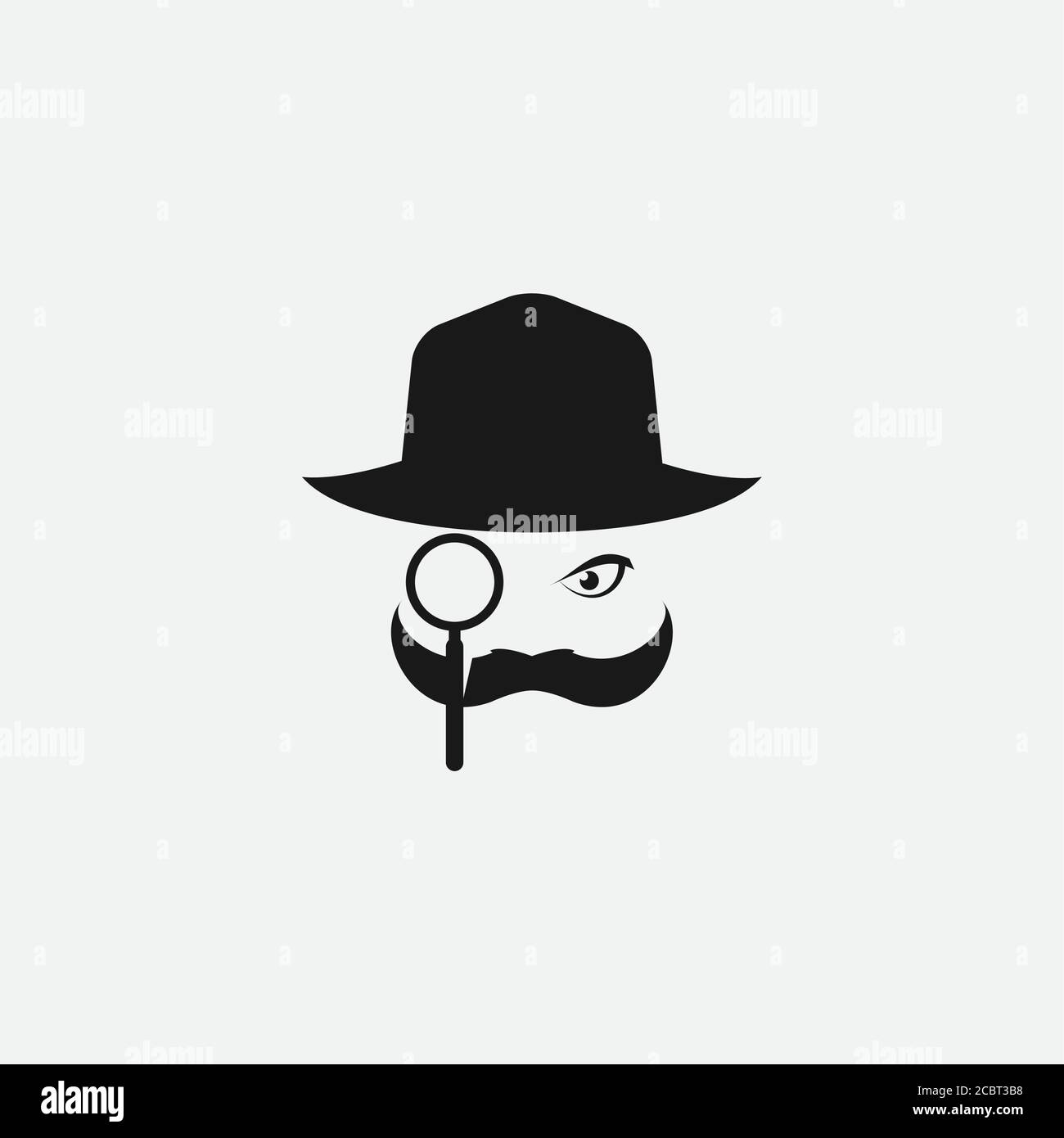 Mustache police Stock Vector Images - Alamy