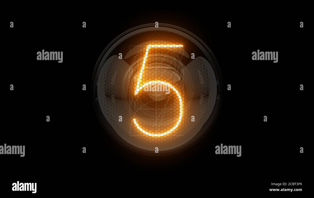 Gas discharge clock hi-res stock photography and images - Alamy