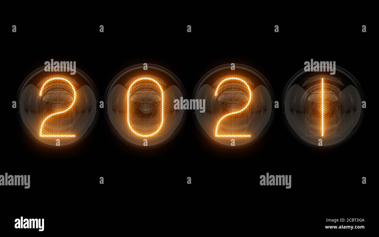 2021. Nixie tube indicator lamps. Gas discharge indicators and lamps ...