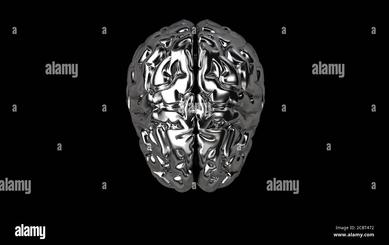 Steel brain. Iron Brain Stock Photo - Alamy