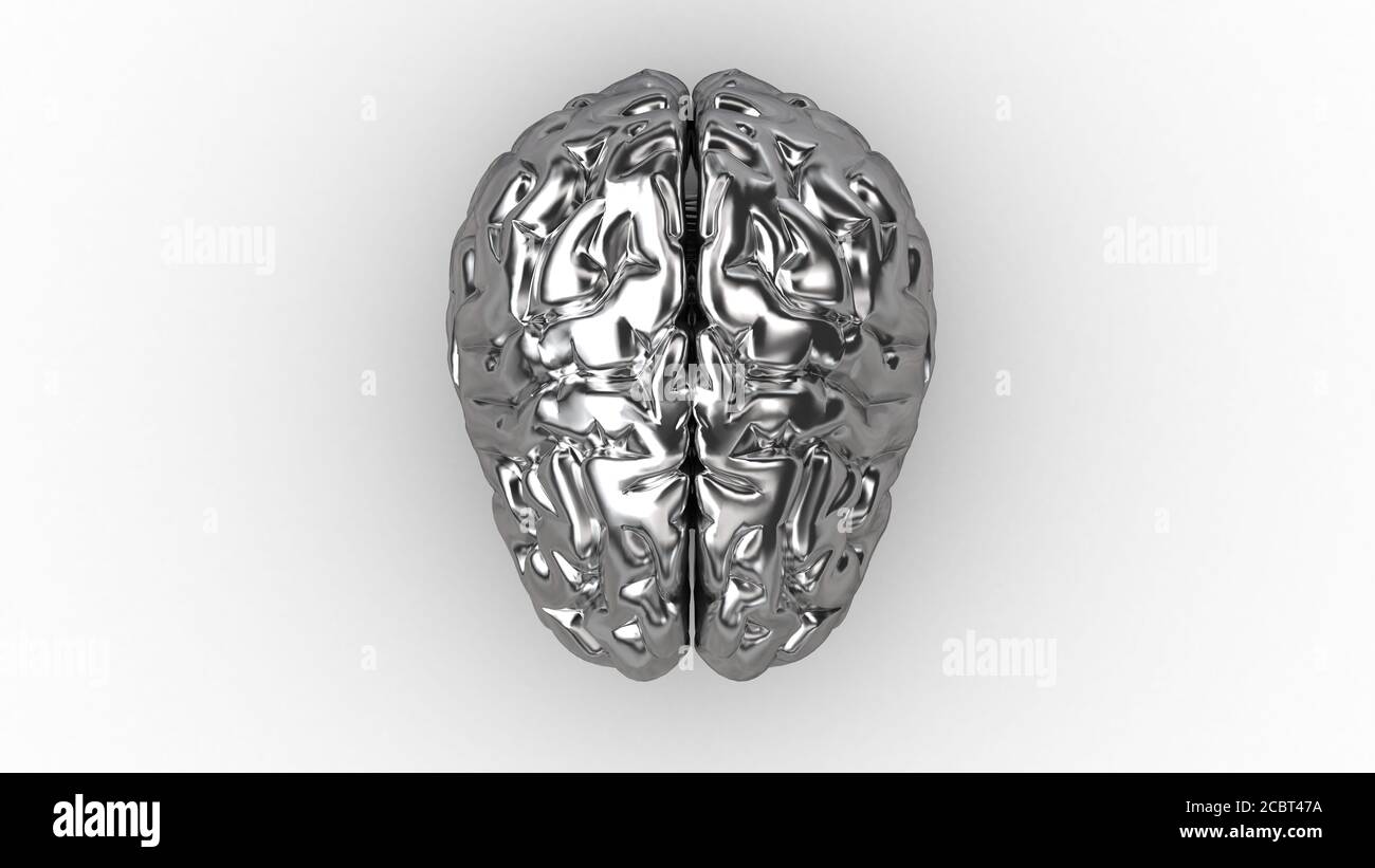 Steel brain. Iron Brain Stock Photo - Alamy