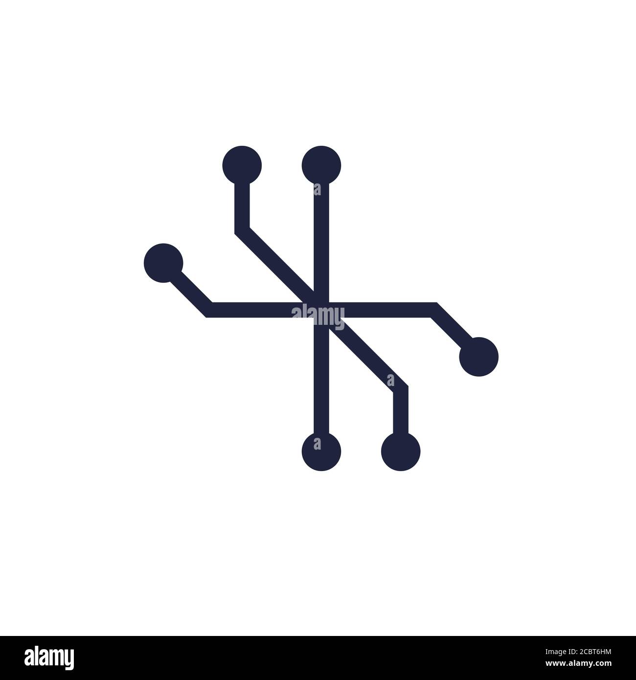 Electrical circuit simple Stock Vector Images - Alamy