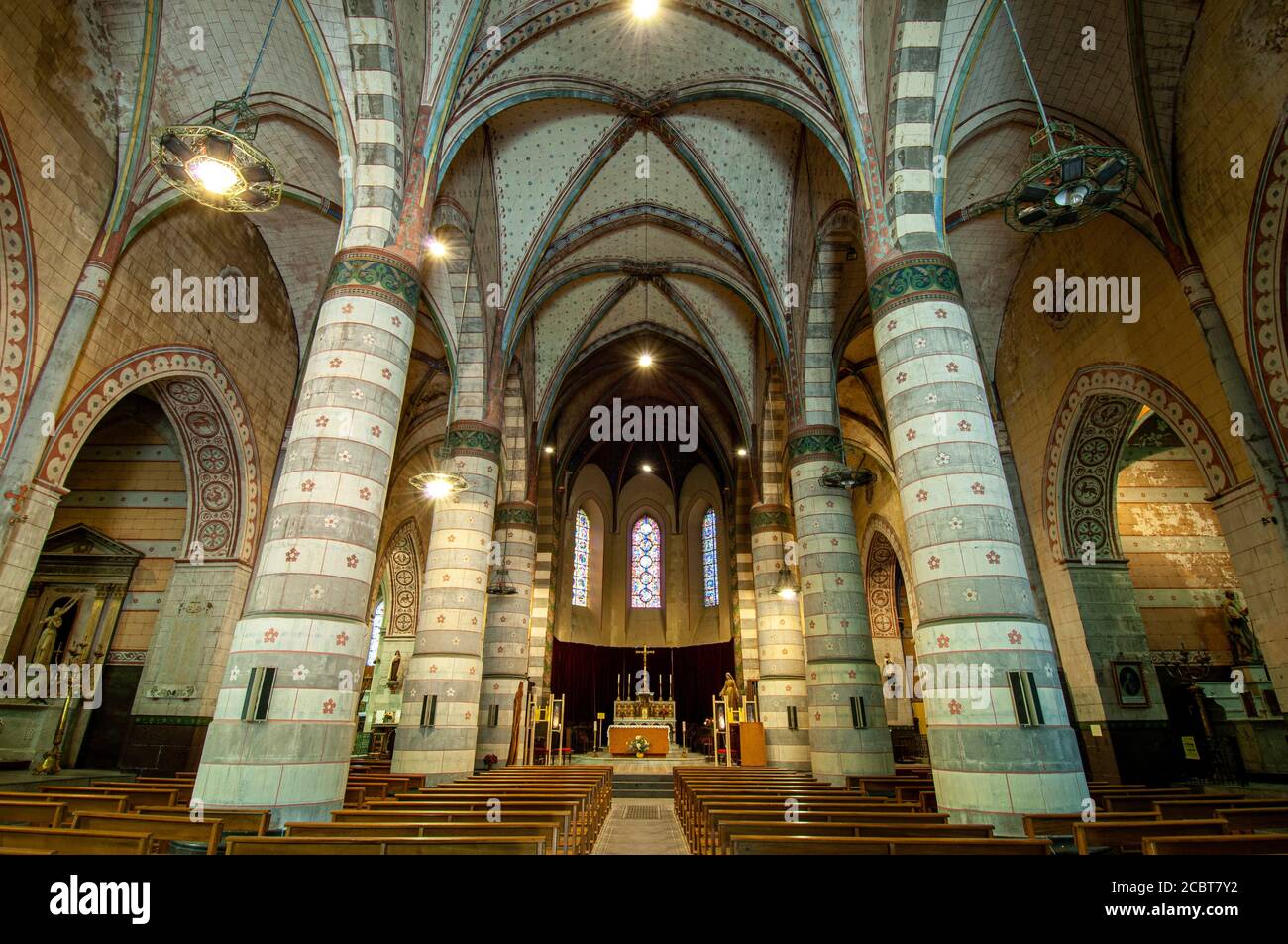 Europe, France, Provence, Digne , St Jerome's Cathedral Stock Photo - Alamy
