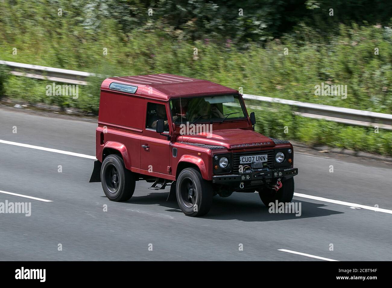 2007 Land Rover Defender 90 County Ht Red LCV Hardtop Van Diesel ...
