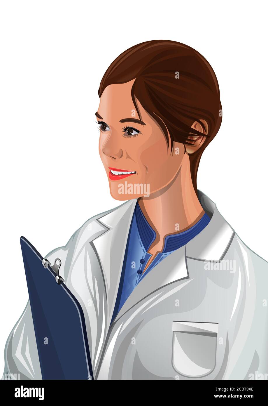 Physician research Stock Vector Images - Alamy