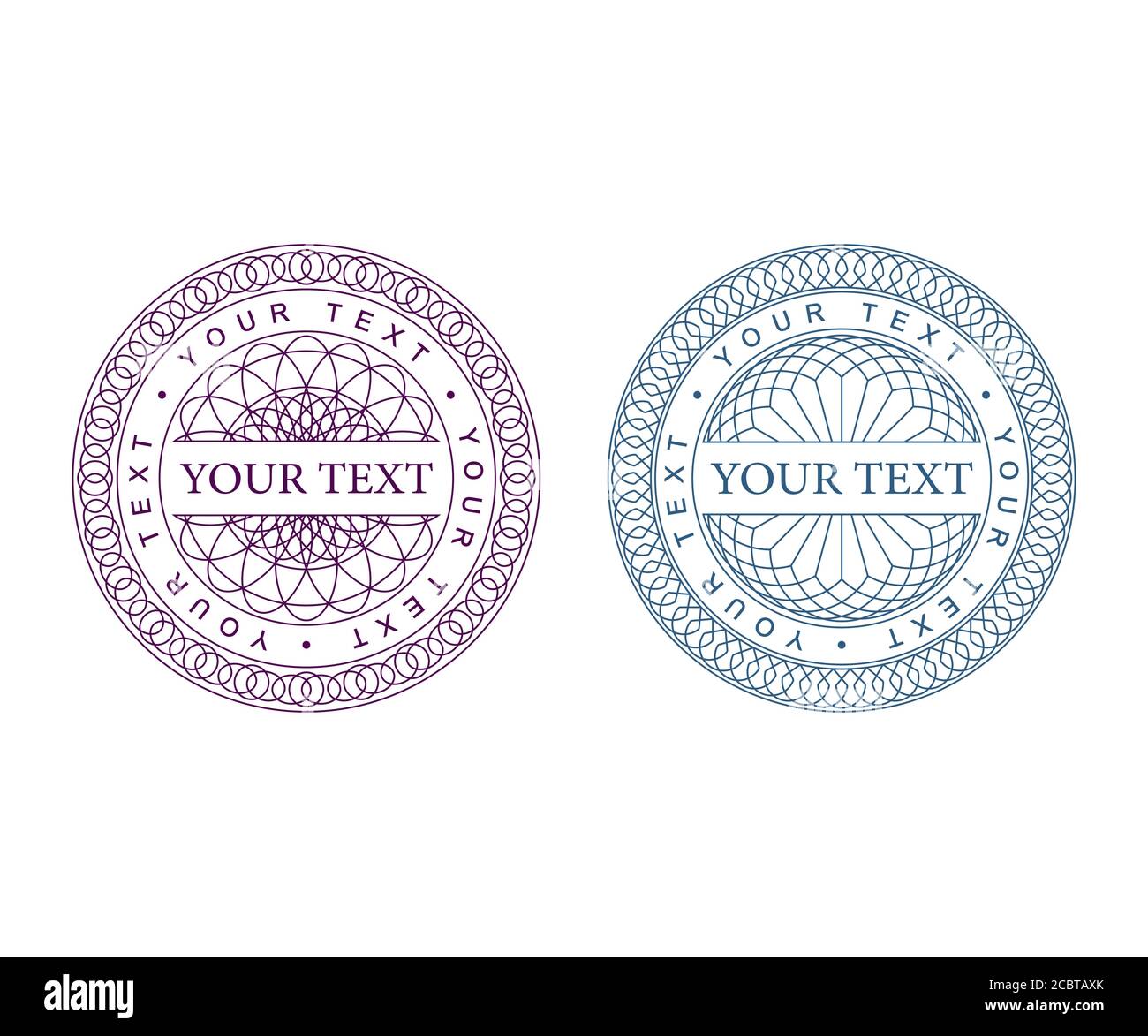 Security round Stock Vector Images - Alamy