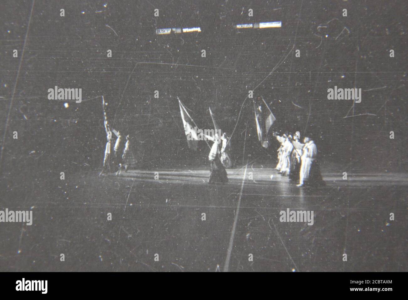 Fine 1970s vintage black and white photography of the Lithuanian folk ...