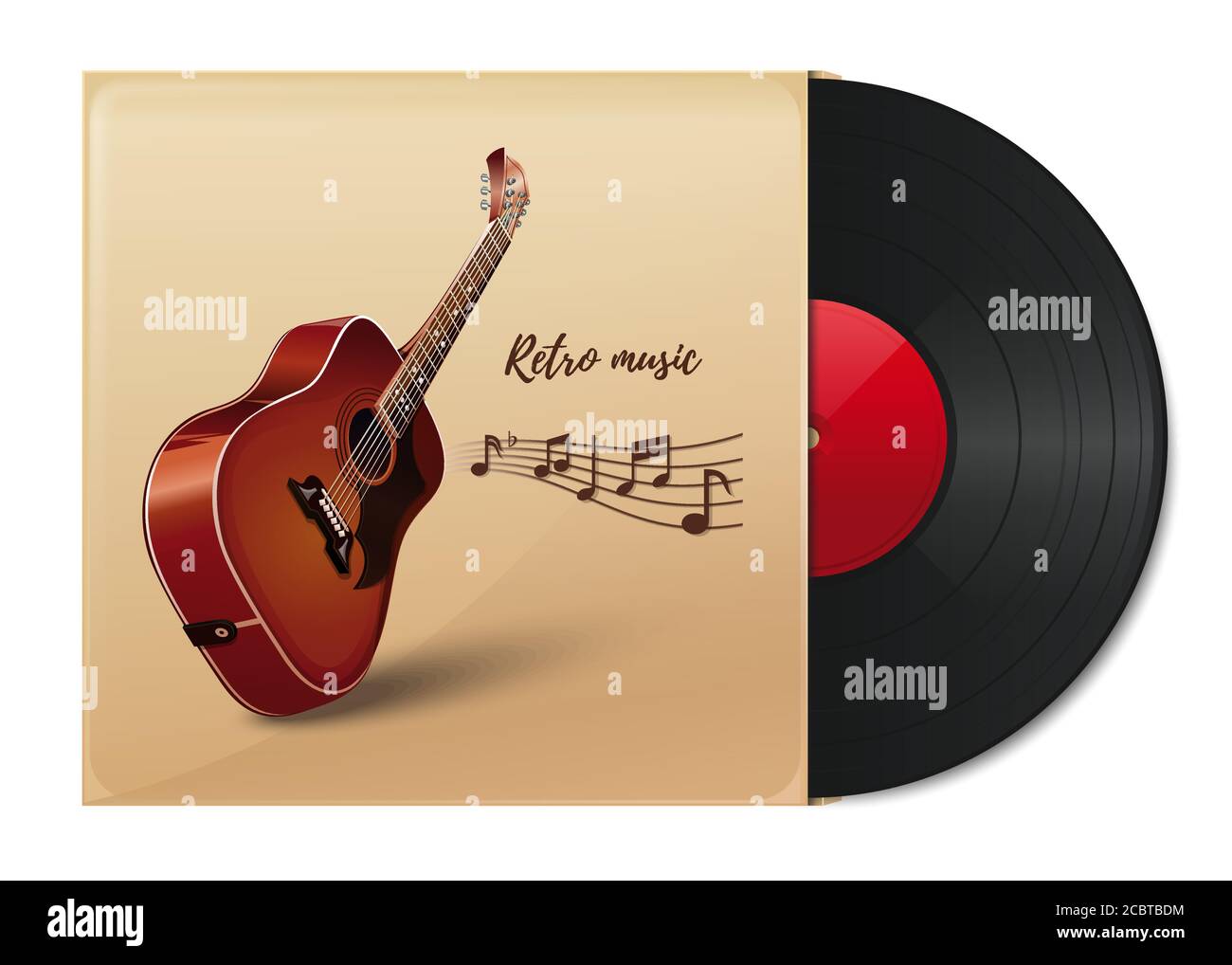 Record paper design Stock Vector Images - Alamy
