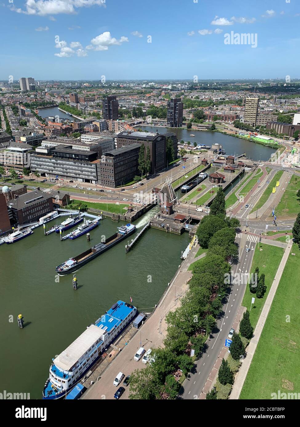 Rotterdam maas the netherlands waterway hi-res stock photography and ...