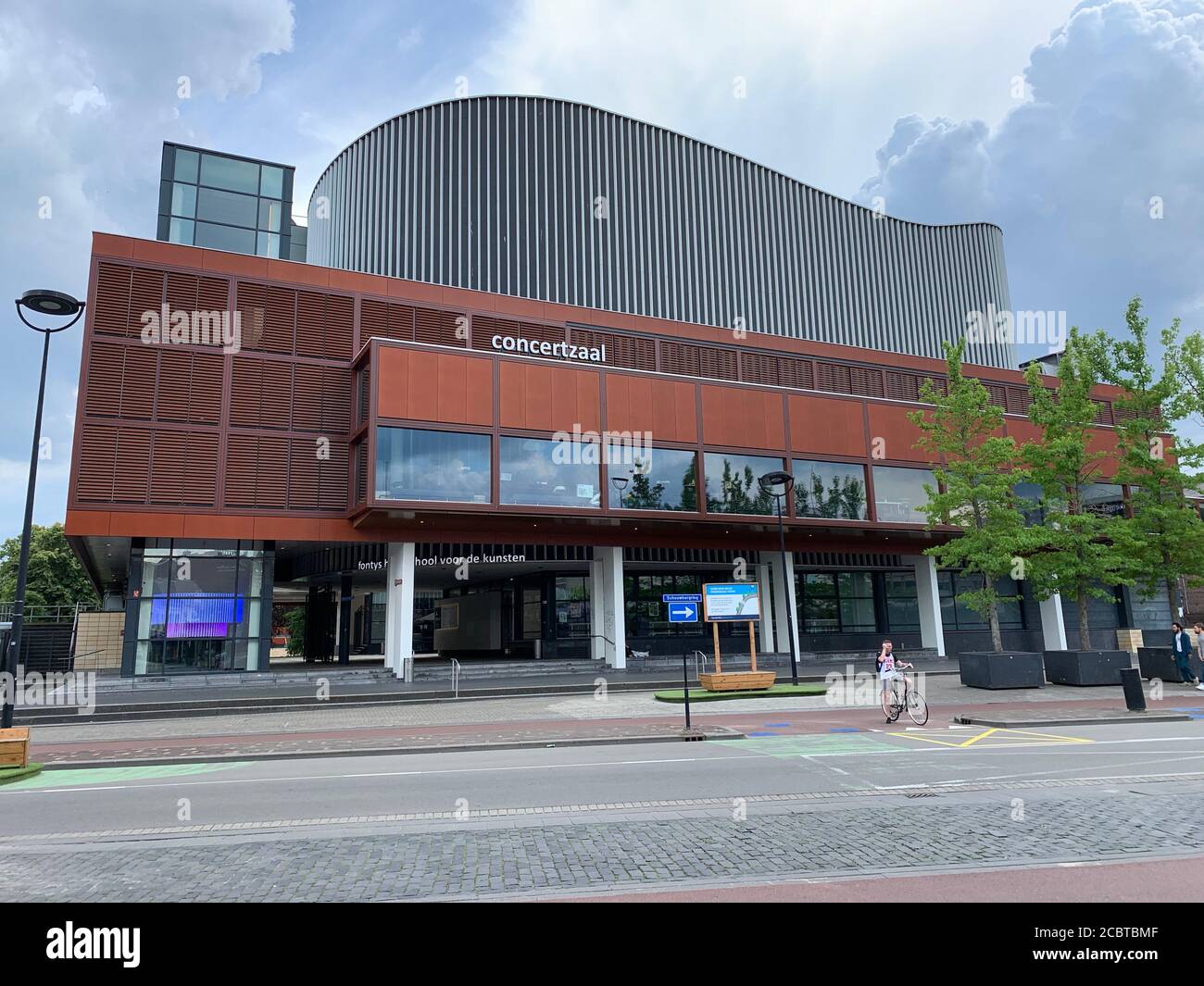 Theater/ Concert hall (Concertzaal) building in Tilburg city centre ...