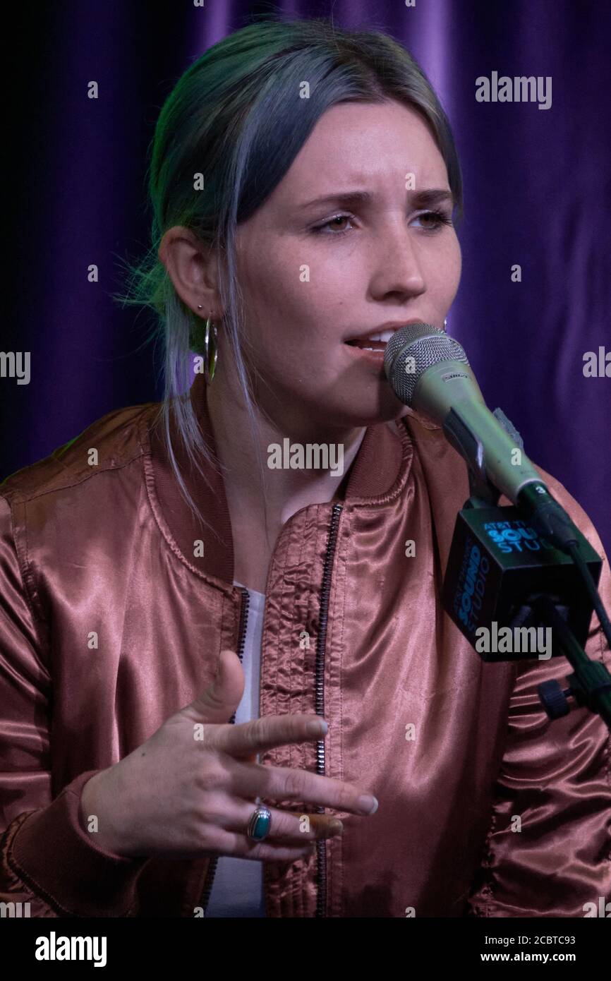 BALA CYNWYD, PA, USA - APRIL 10, 2019: American Indie Pop Band SHAED ...
