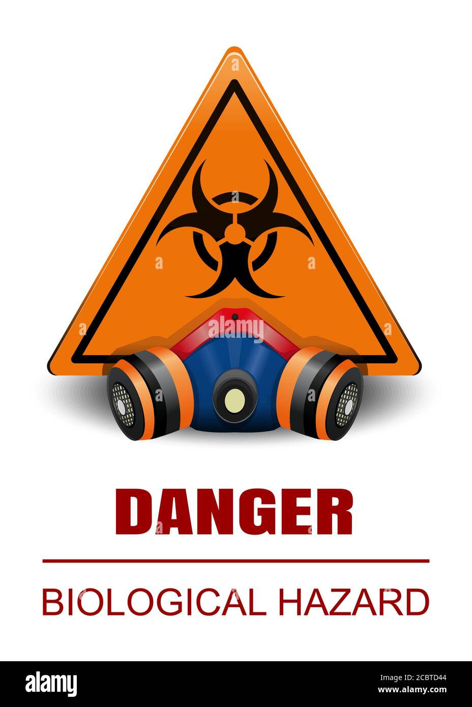 Biohazard background Cut Out Stock Images & Pictures - Alamy