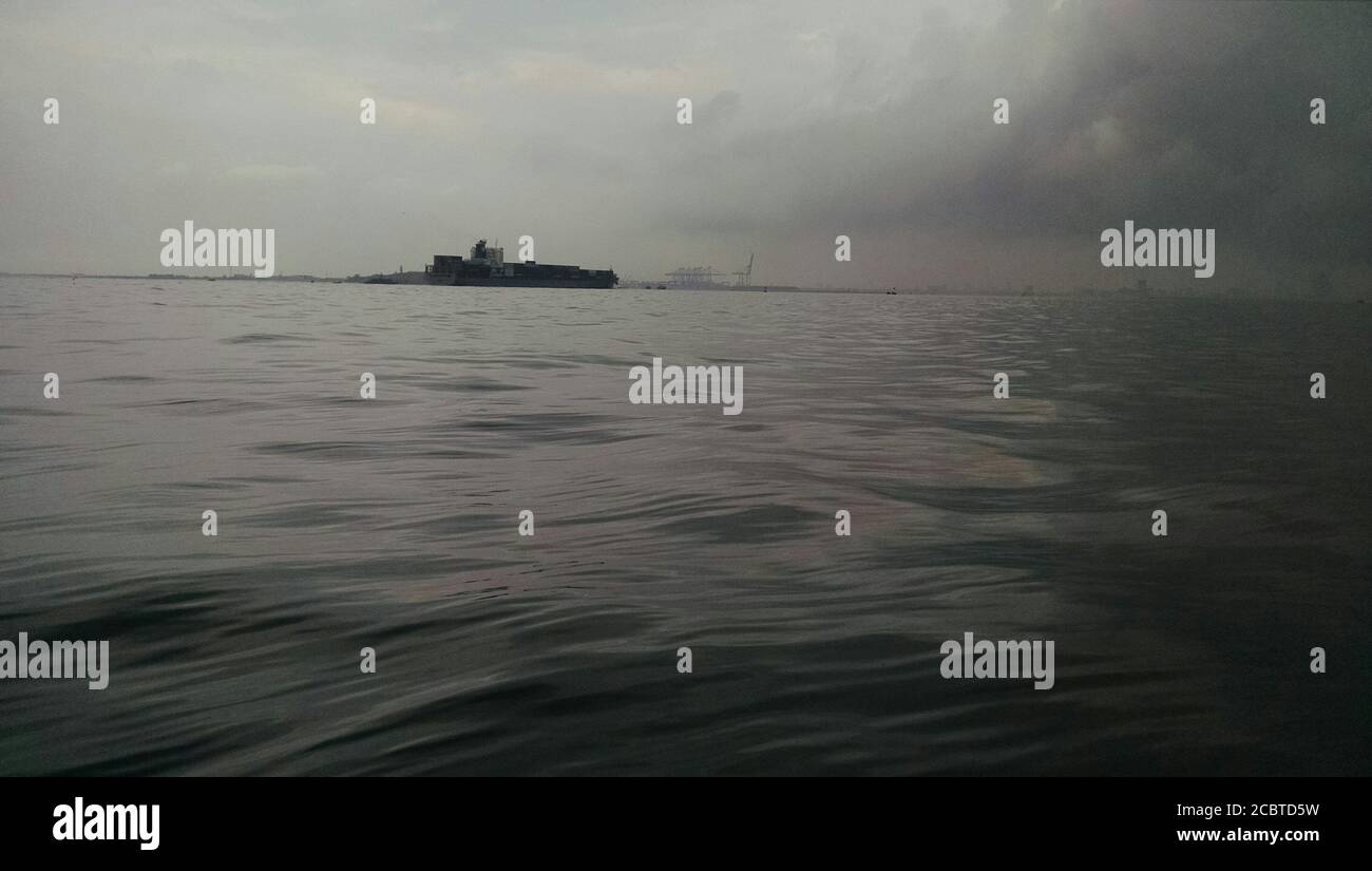 Deep Sea Fishing by Boat near Manora Island Karachi Sindh Pakistan ...