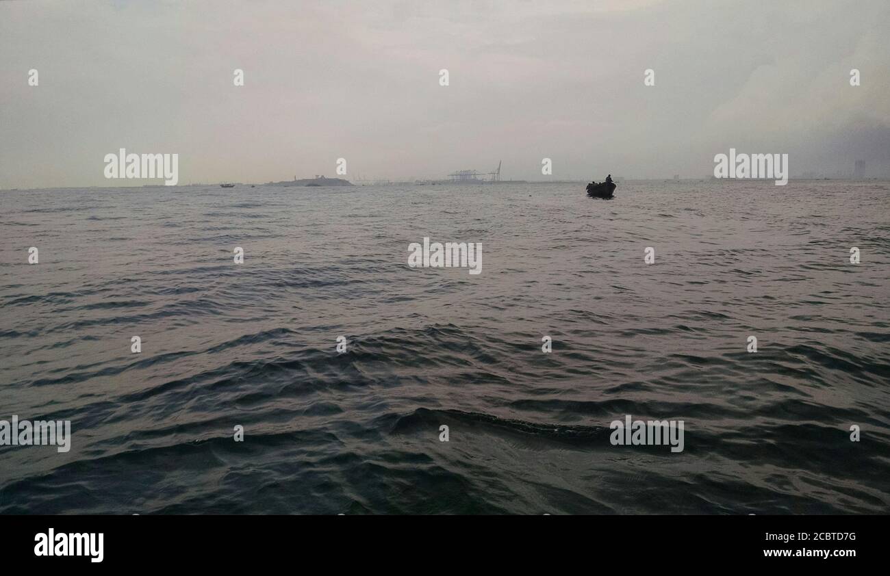 Deep Sea Fishing by Boat near Manora Island Karachi Sindh Pakistan ...