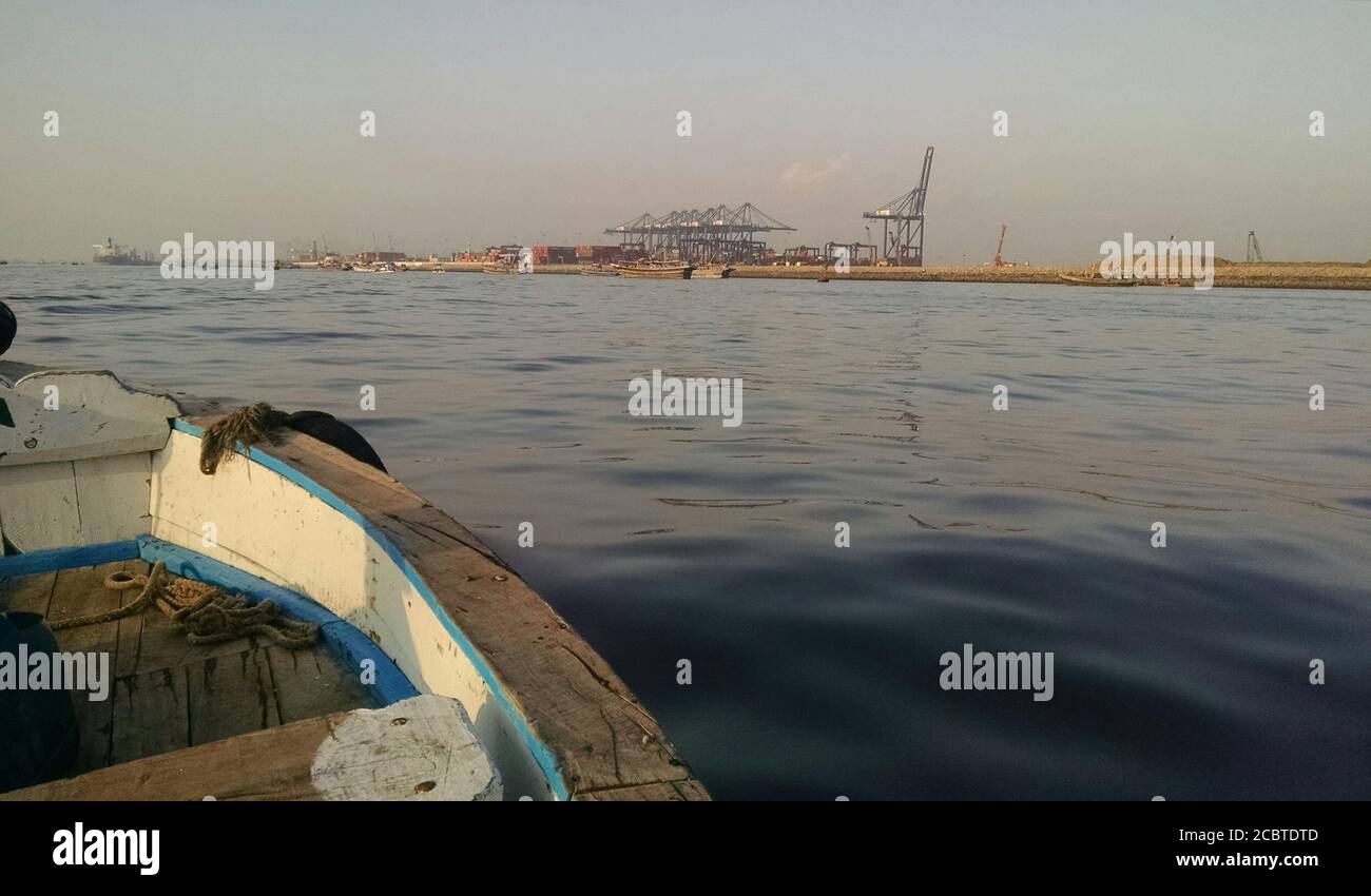 Deep Sea Fishing by Boat near Manora Island Karachi Sindh Pakistan ...