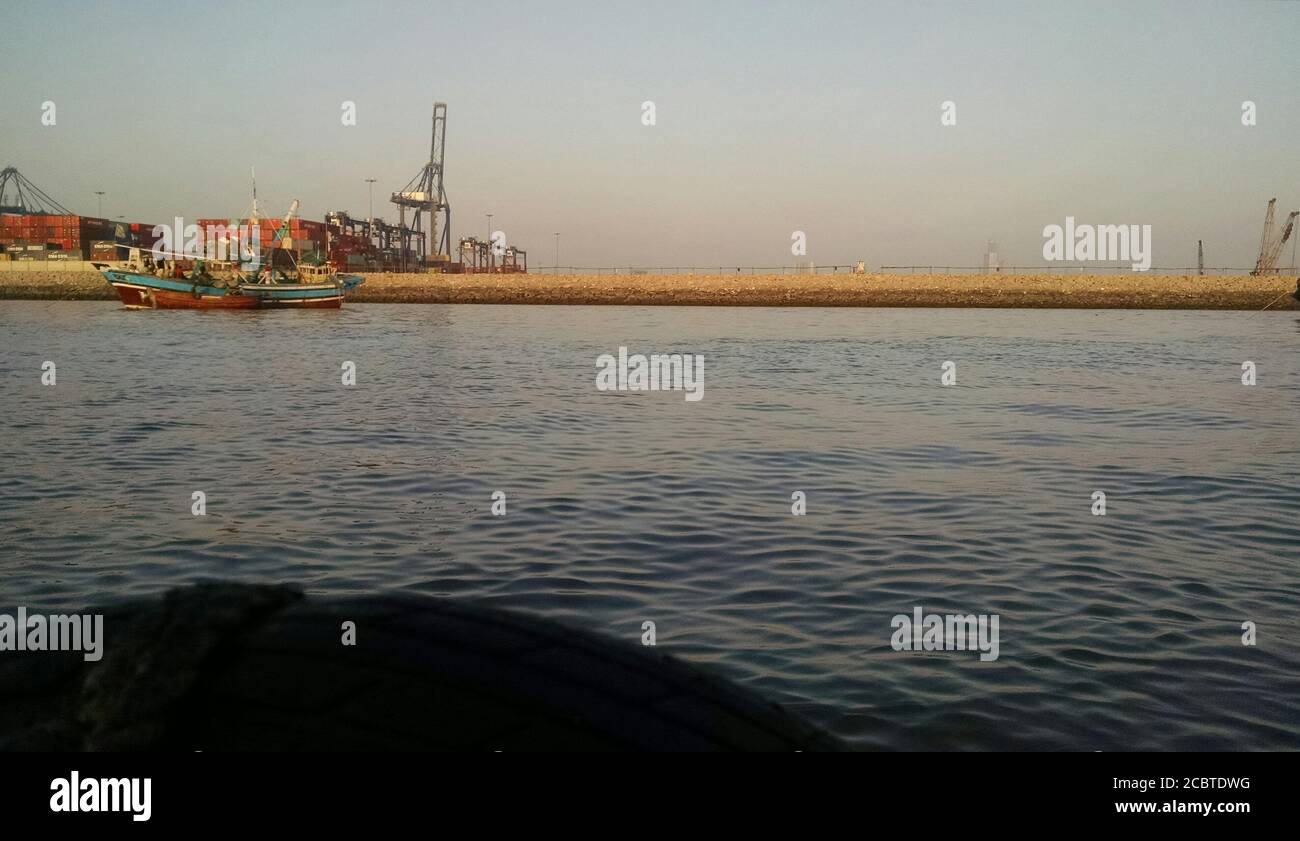 Deep Sea Fishing by Boat near Manora Island Karachi Sindh Pakistan ...