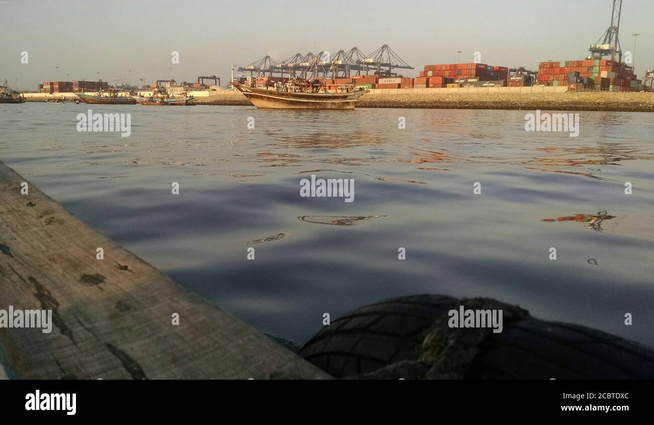 Karachi port deep water port hi-res stock photography and images - Alamy