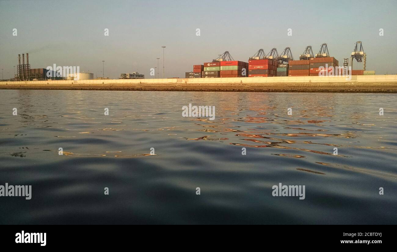 Karachi port deep water port hi-res stock photography and images - Alamy