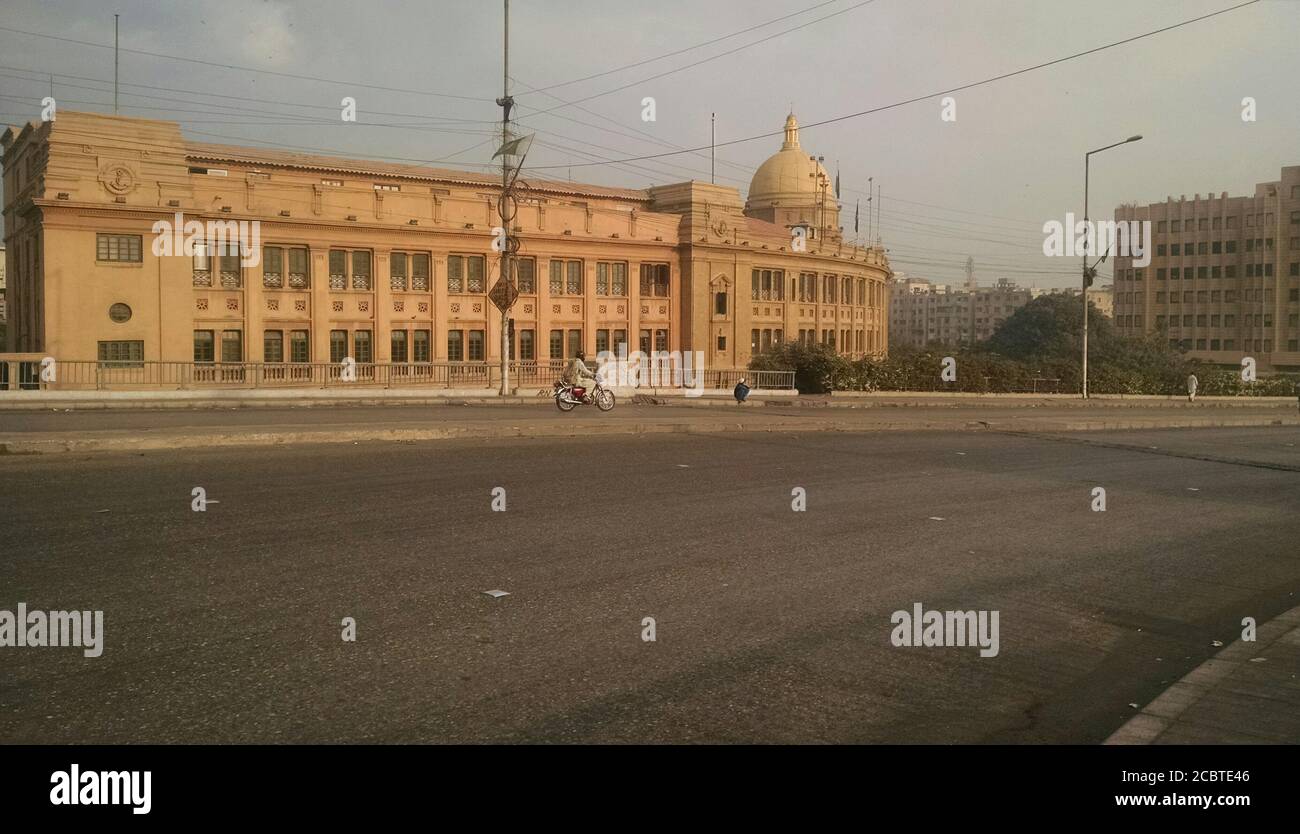 Bridge View at Jinnah Bridge Native Jetty Karachi Pakistan Stock Photo ...
