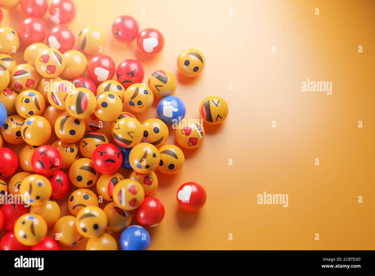 Social media icons yellow hi-res stock photography and images - Alamy