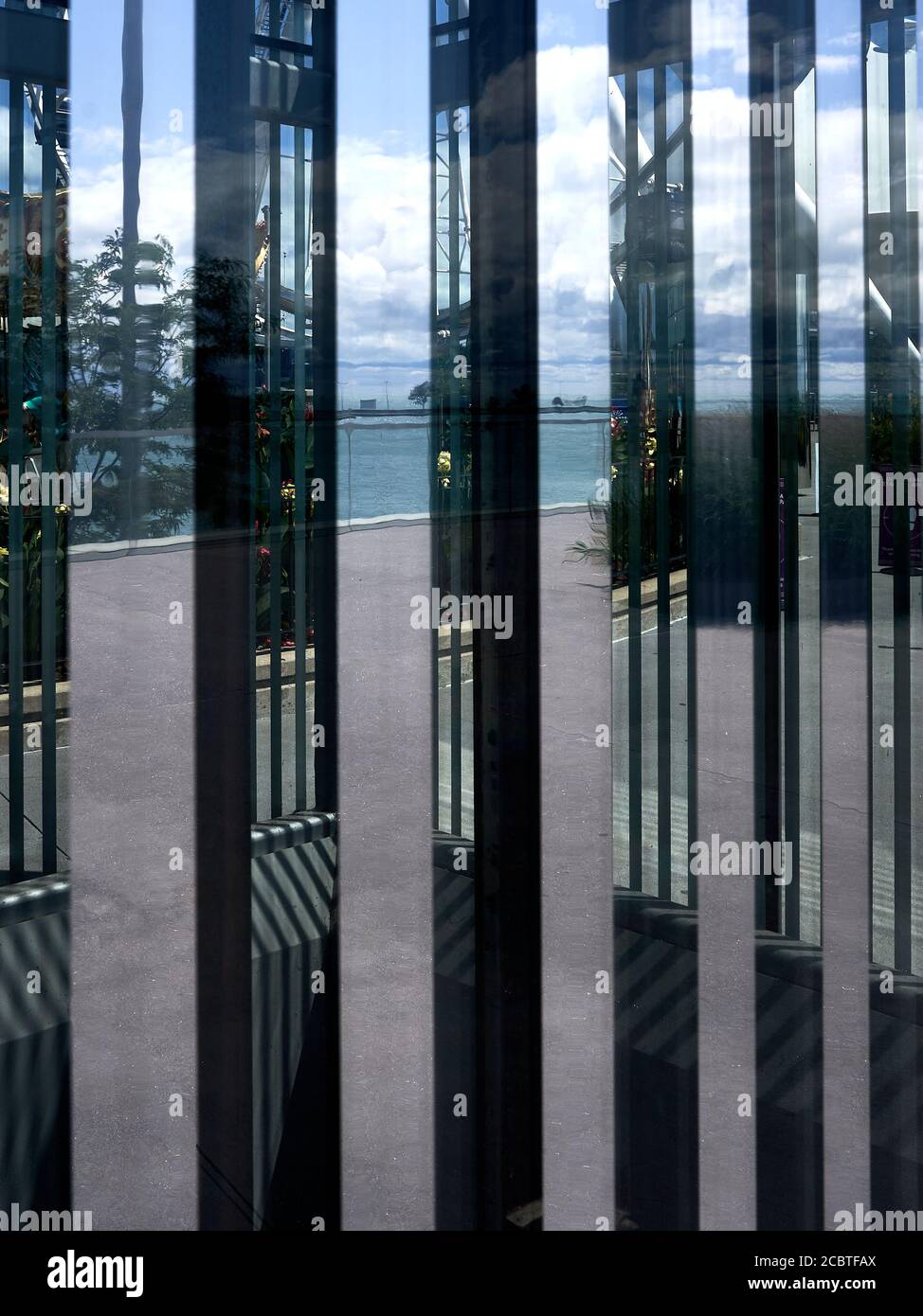 abstract view of the water looking through glass Stock Photo - Alamy