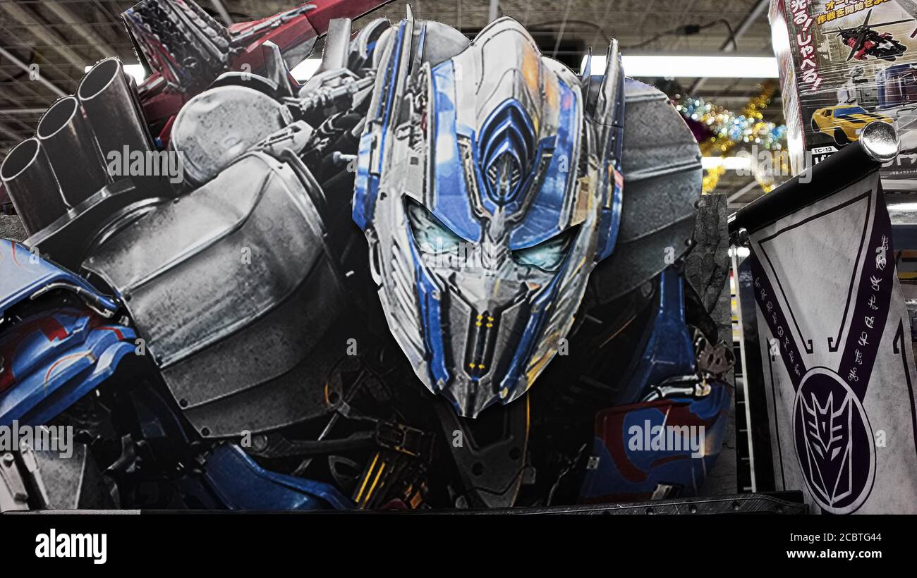 Transformers 4 Optimus Prime Head